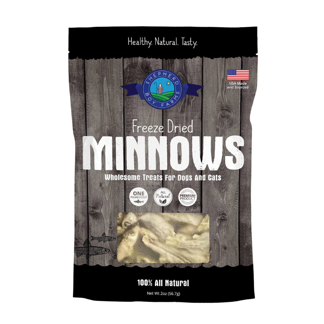 Shepherd Boy Farms Minnows Raw Freeze Dried Dog Treats - Ann Arbor, MI ...